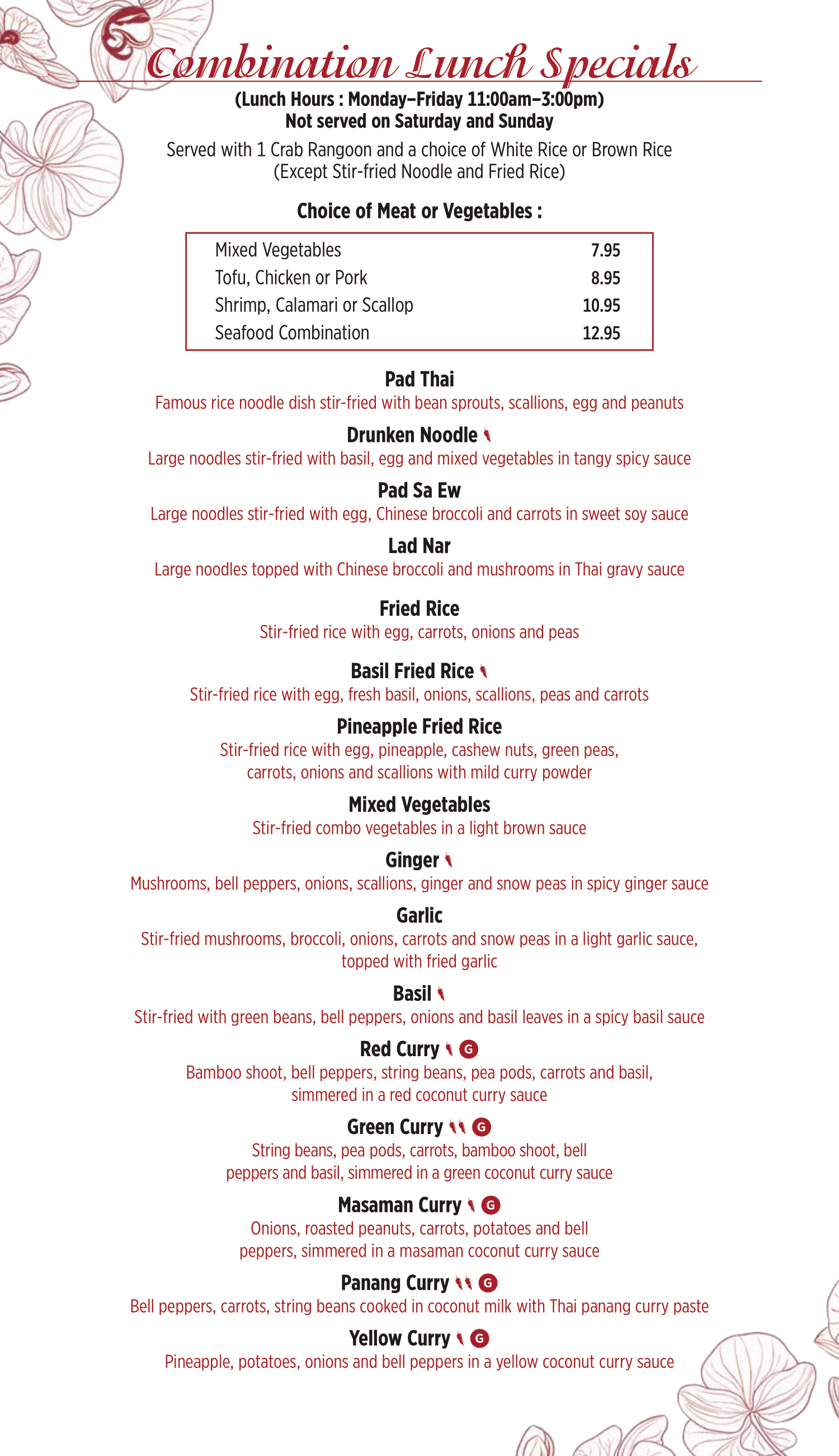 Menu – Laos Thai Kitchen